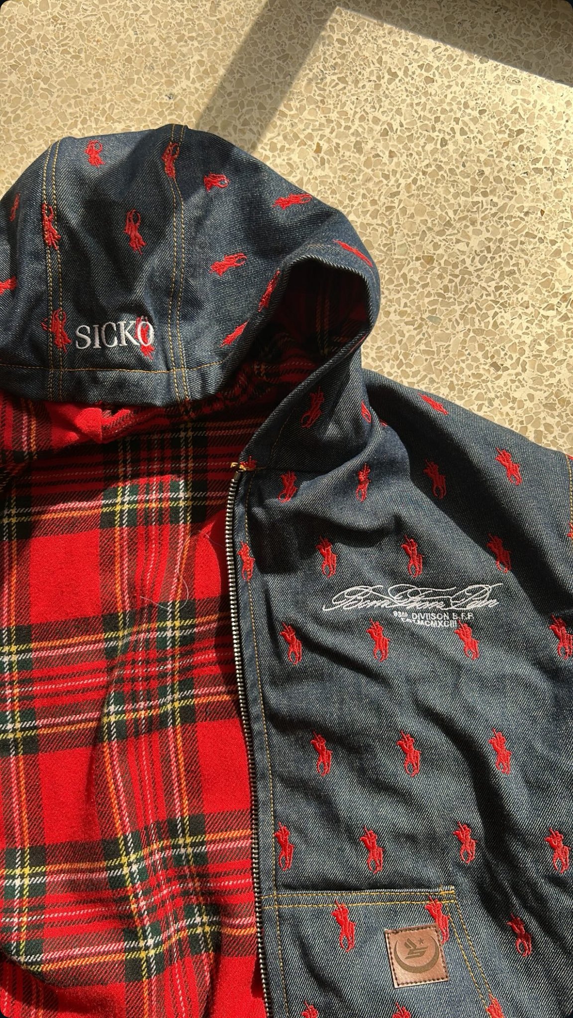 IAN CONNOR DEBUTS POLO INSPIRED DENIM FOR SICKO BORN FROM PAIN (2025 ...